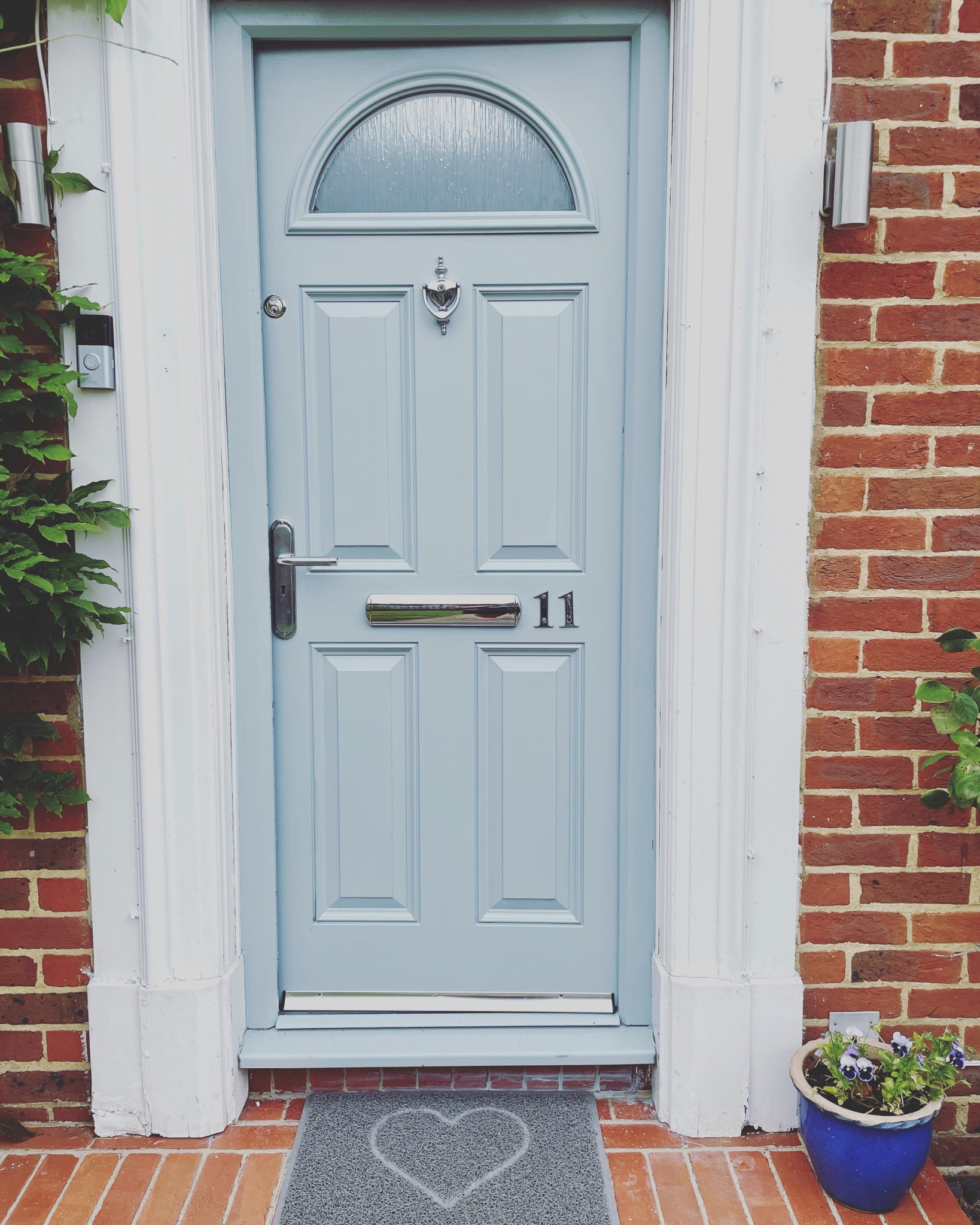 Painting a UPVC Front Door – COUNTRY RAMBLES